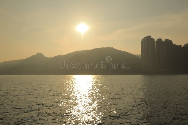 Junk Bay, Tseung Kwan O Bay Stock Image - Image of keng, night: 64189709