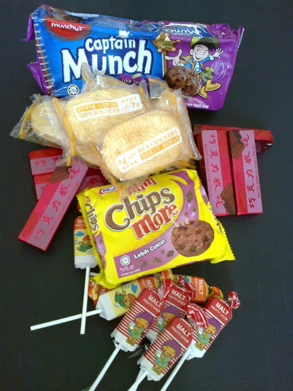 Junk Foods editorial image. Image of isolated, unhealthy - 55321815