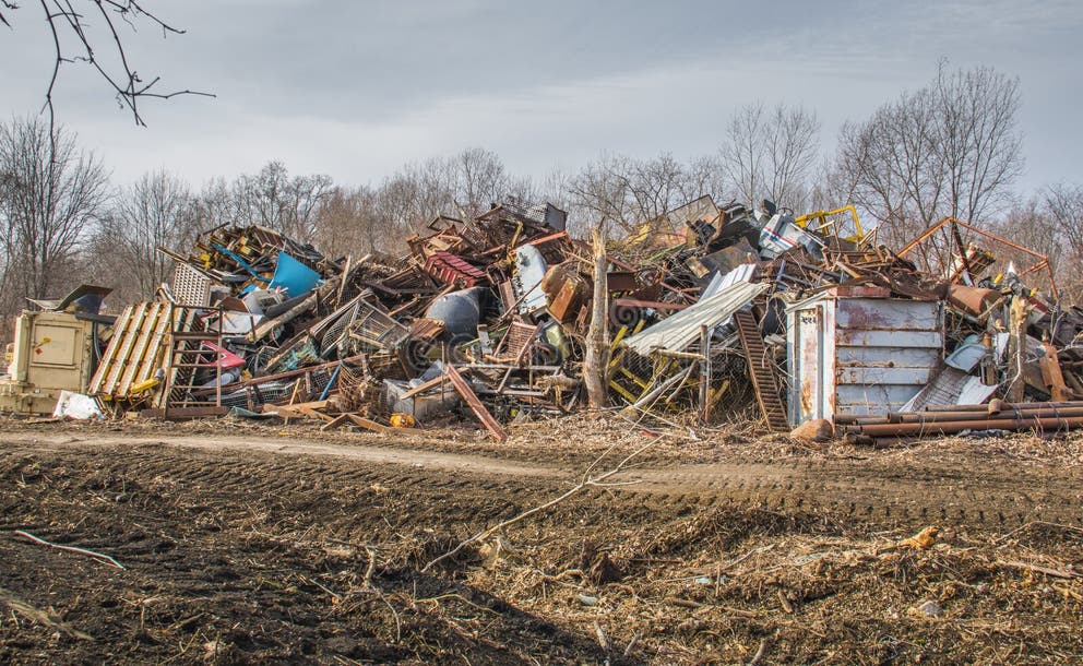 Junk pile stock photo. Image of colorful, metal, junk - 64492676