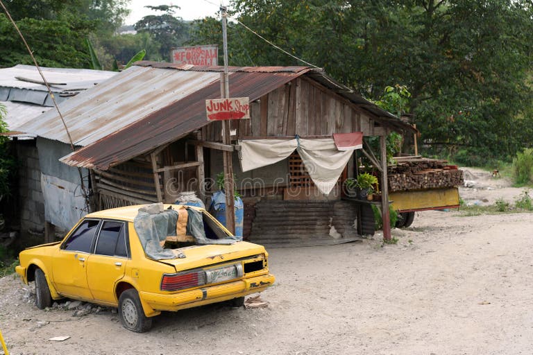 Junk Shop Rural Philippines Stock Image - Image of concrete, adventure ...