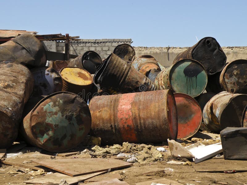 Junk Yard Pile stock image. Image of garbage, industry - 16994183