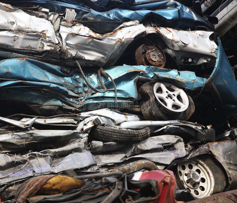 Junk Yard stock photo. Image of corroding, metallic, heap - 2966842