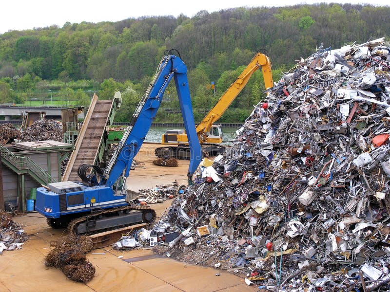 Junkyard stock image. Image of garbage, aged, junkyard - 25328639