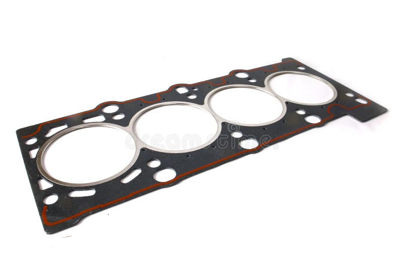Junta De La Culata Aislada En Blanco. Foto de archivo - Imagen de ...