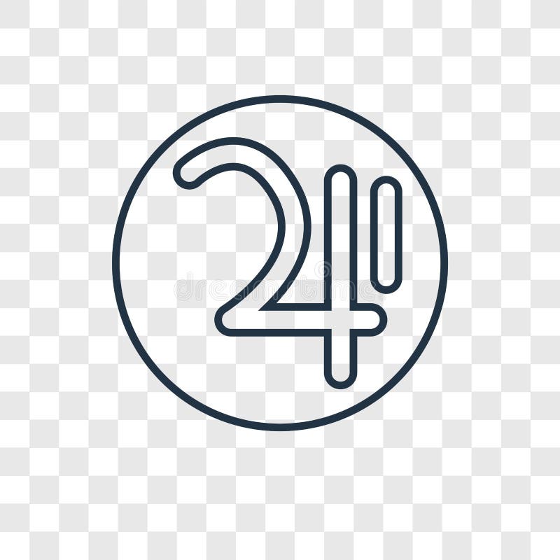 Jupiter Concept Vector Linear Icon Isolated on Transparent Background ...