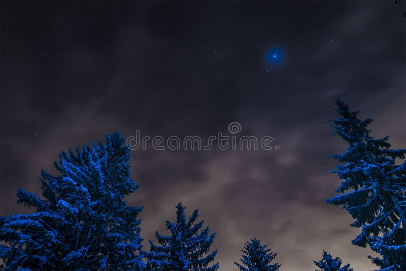 Jupiter in the Constellation of Gemini Stock Photo - Image of jupietr ...