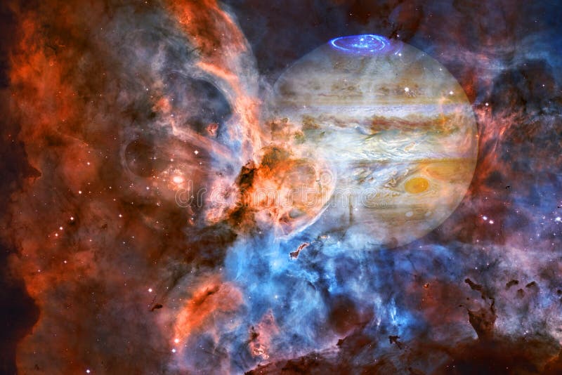 Jupiter. Elements of this Image Furnished by NASA Stock Illustration ...