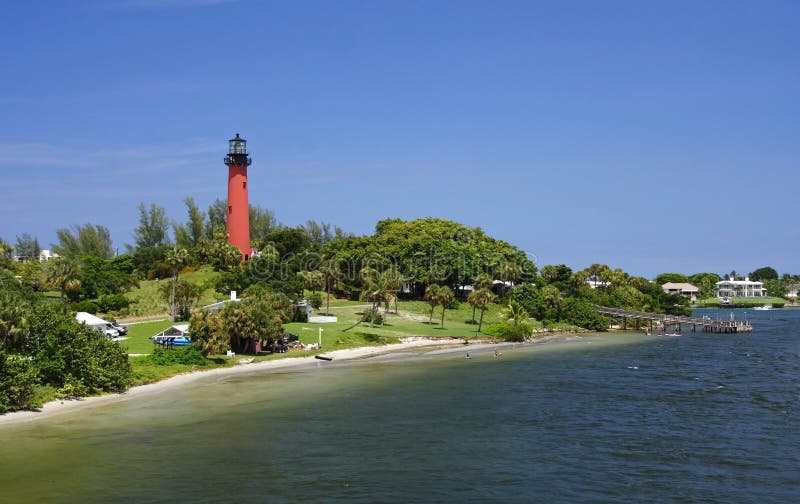 Jupiter Inlet stock image. Image of architecture, tourism - 20731621
