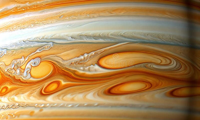 Jupiter S Swirling Cloudscape, Atmospheric Detail, Space Exploration ...