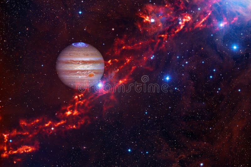 Jupiter. Solar System. Elements of this Image Furnished by NASA Stock ...