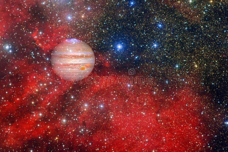 Jupiter. Solar System. Elements of this Image Furnished by NASA Stock ...