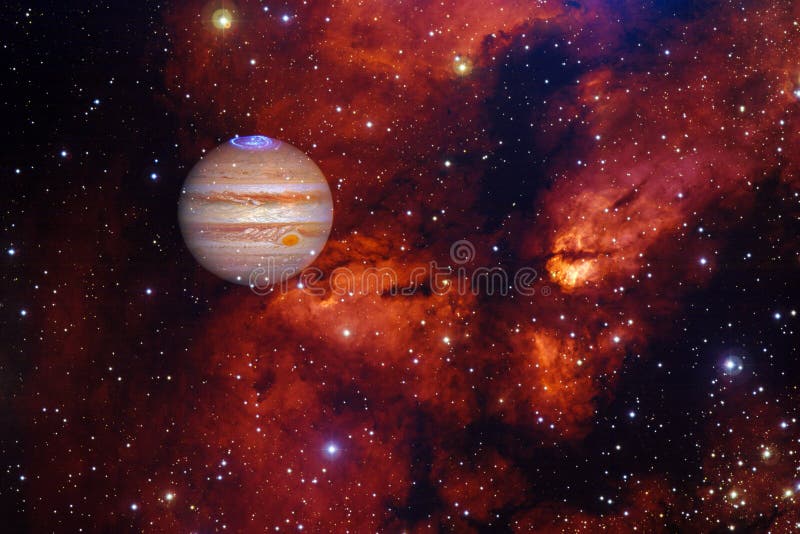 Jupiter. Solar System. Elements of this Image Furnished by NASA Stock ...