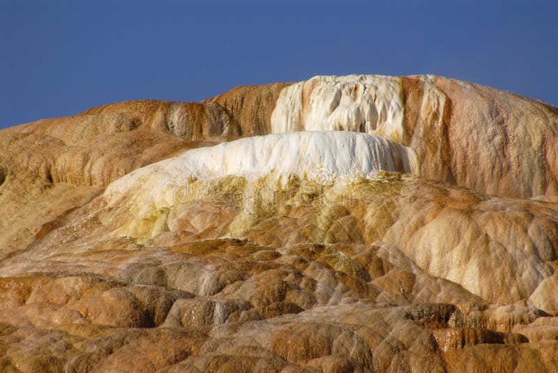 Jupiter Terraces, Yellowstone Stock Photo - Image of travertine ...