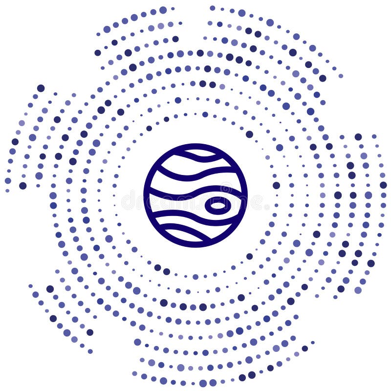 Jupiter Vector Icon. Jupiter Editable Stroke. Jupiter Linear Symbol for ...