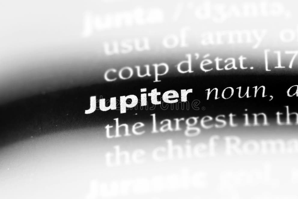 Jupiter stock photo. Image of book, concept, page, isolated - 126534396