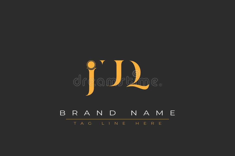 JUQ Abstract Letter Logo Design Stock Vector - Illustration of modern ...