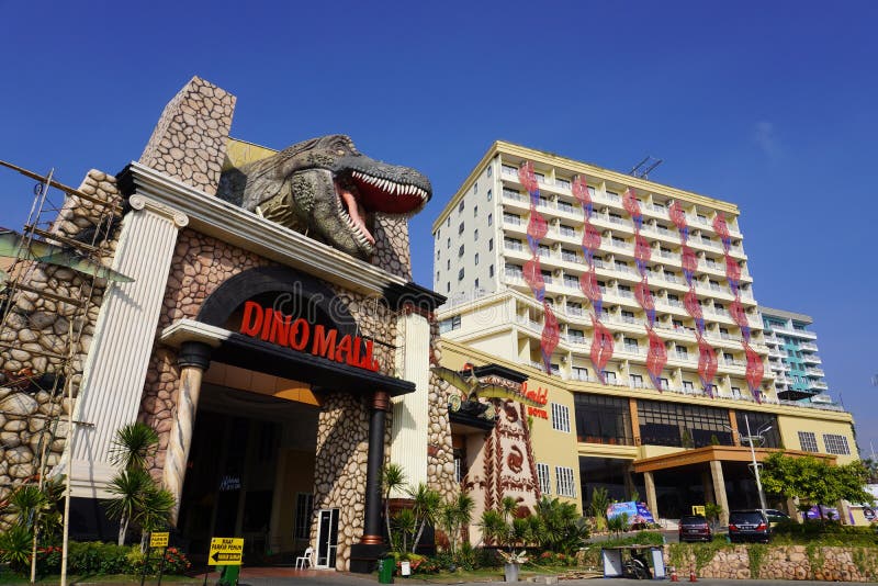 Dino mall editorial stock photo. Image of java, mall - 220156403
