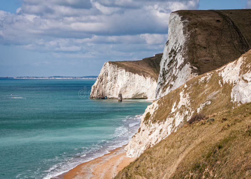 Jurassic Coast Cliffs Dorset England Stock Image - Image of landscape ...