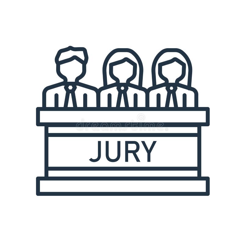 Judge on panel. stock vector. Illustration of leadership - 113592759