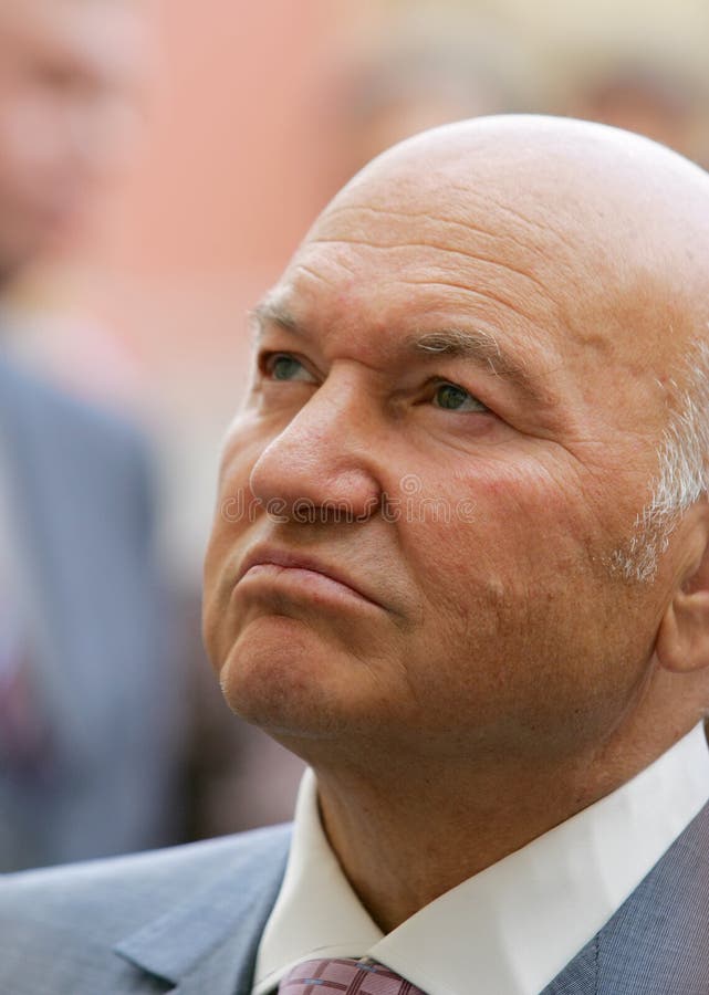 Public Speech of Mayor Luzhkov Editorial Photo - Image of communication ...