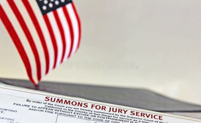 Jury Summons stock image. Image of juror, jury, duty - 14002089