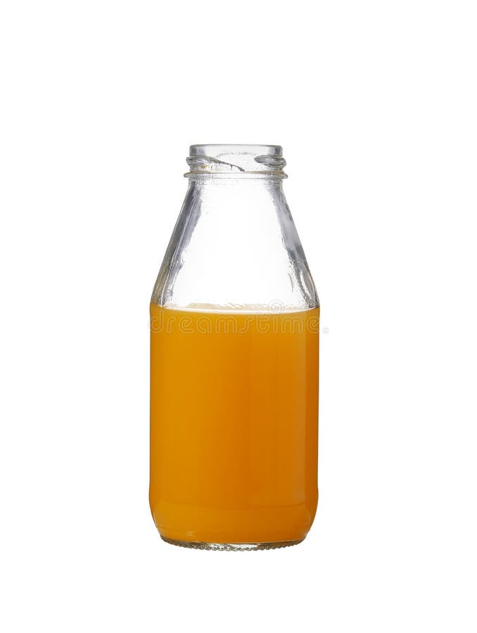 Jus D'orange Dans Une Bouteille Image stock - Image du boisson ...
