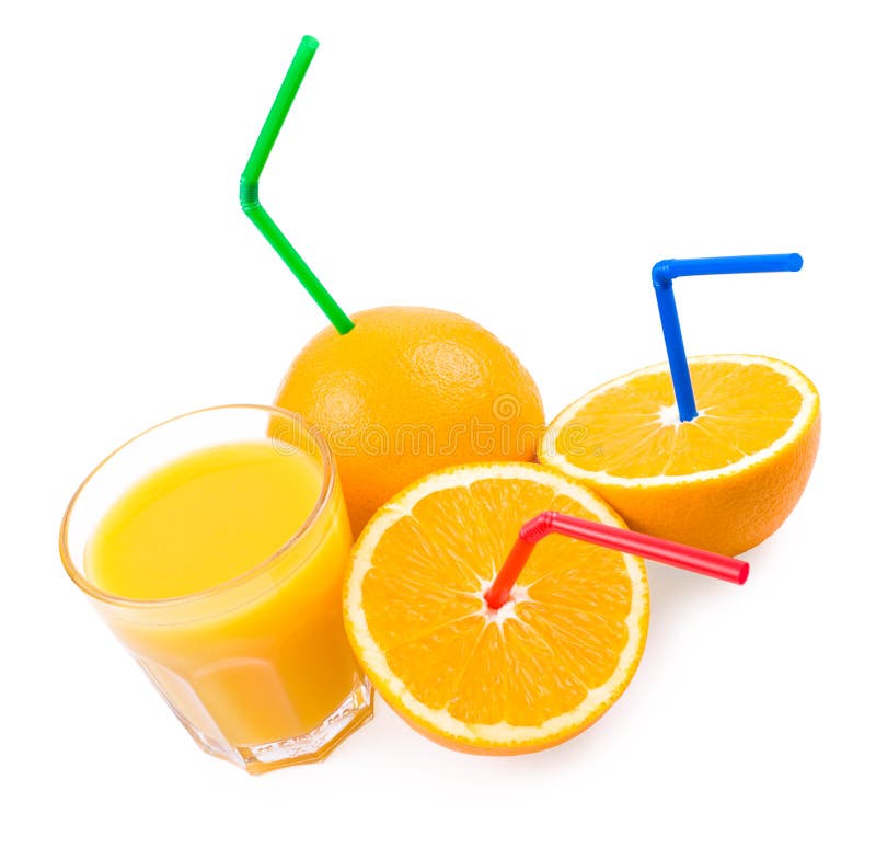 Jus d'orange frais photo stock. Image du contenez, orange - 16829362