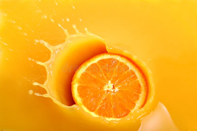Jus d'orange frais photo stock. Image du vitamines, vivacité - 8855276