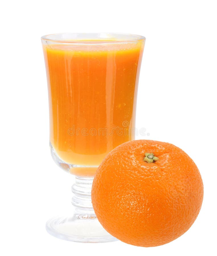 Jus D'orange Frais Et Plein Orange-fruit Photo stock - Image du photo ...