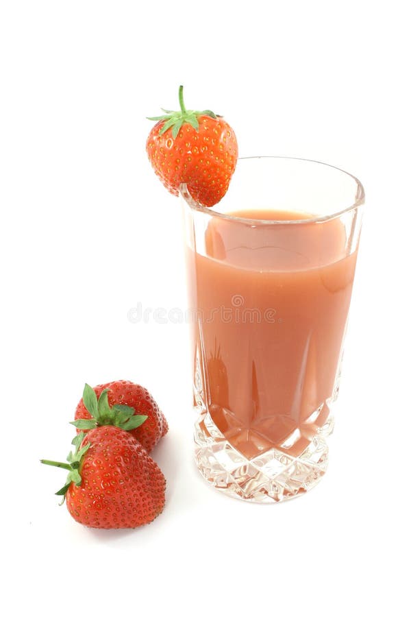 Jus de fraise image stock. Image du paire, boisson, juteux - 5400133