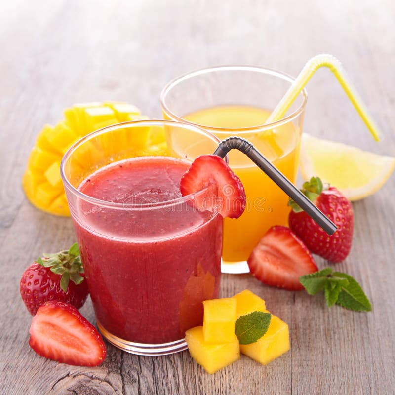 Glaces de jus de fruit image stock. Image du juteux, fond - 15939543