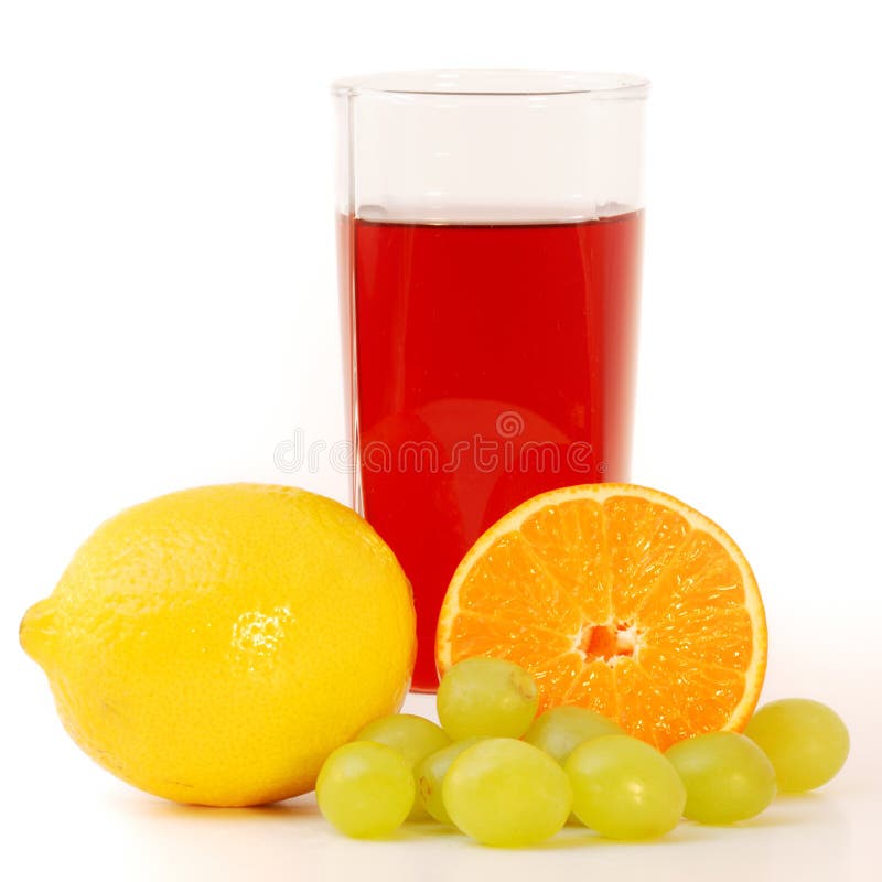 Jus de Multifruit photo stock. Image du objets, citron - 12859840