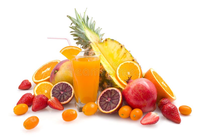 Jus tropical image stock. Image du grenade, kumquat, sicilien - 19074671