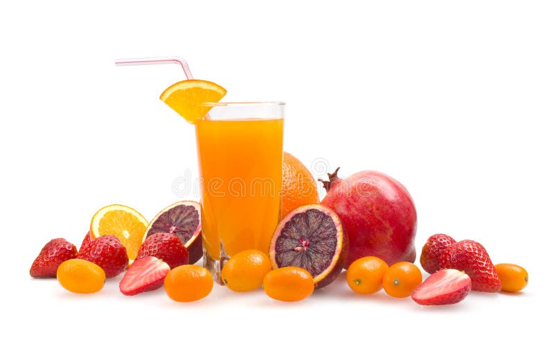 Jus de Multifruit image stock. Image du boisson, doux - 19074677