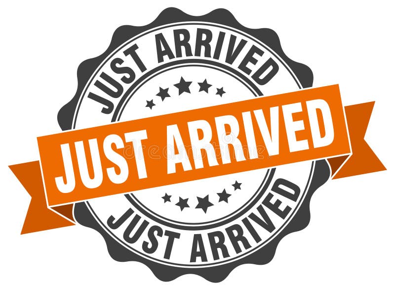 Just Arrived Stamp. Just Arrived Square Grunge Sign Stock Vector ...
