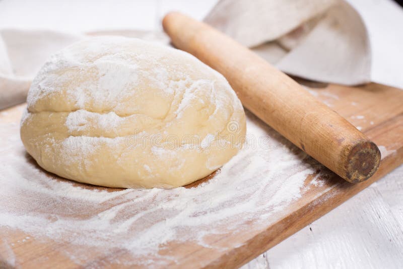 Just cooked dough stock photo. Image of closeup, traditional - 86306004