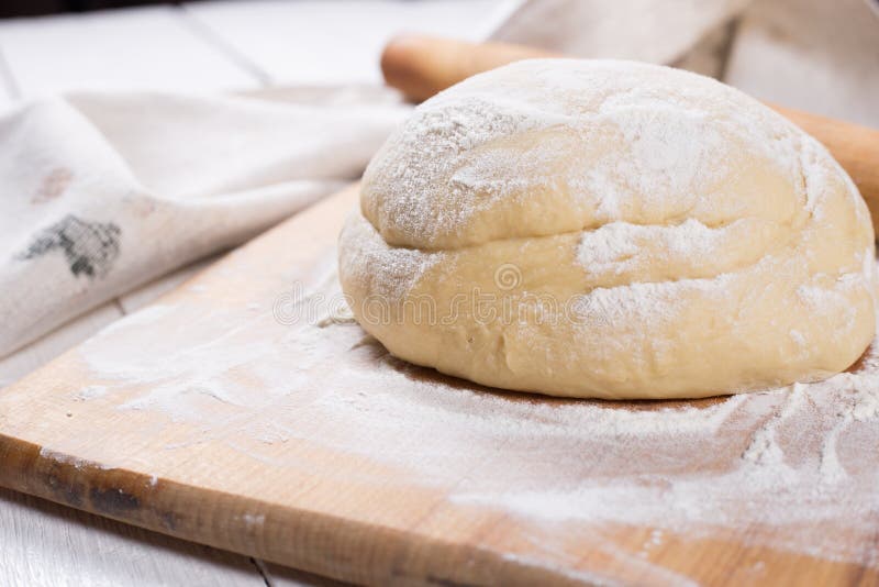 Just cooked dough stock image. Image of soft, snack, closeup - 86306805