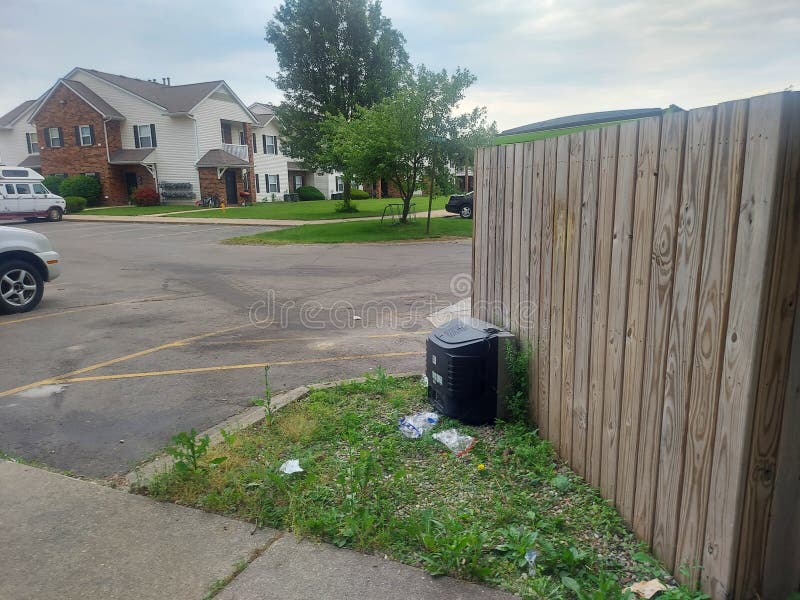 Just a gross dumpster stock photo. Image of lawn, cottage - 254789460