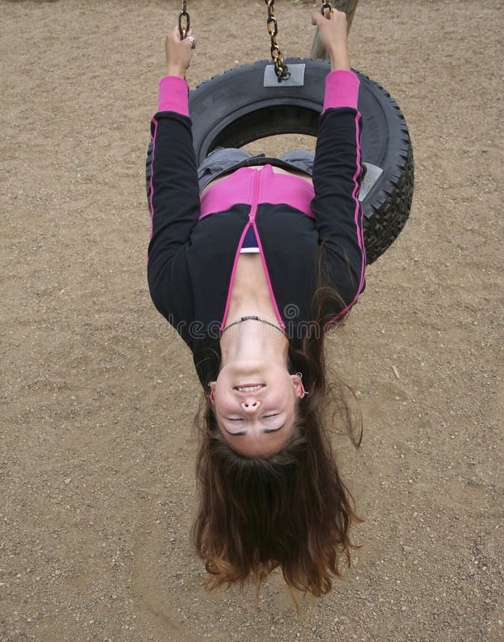 Just Hanging stock image. Image of adolescent, summer - 1536091