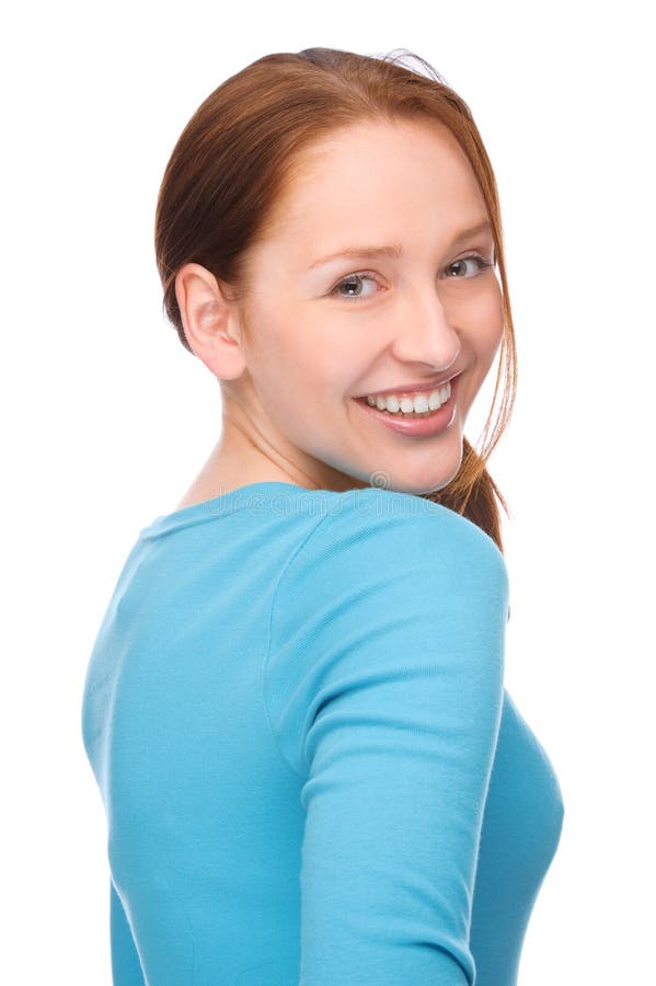 Just happy stock photo. Image of beautiful, adult, happiness - 16543758