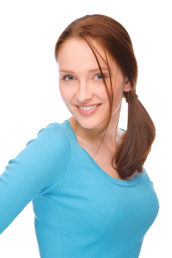 Just happy stock photo. Image of expression, open, beauty - 18218800