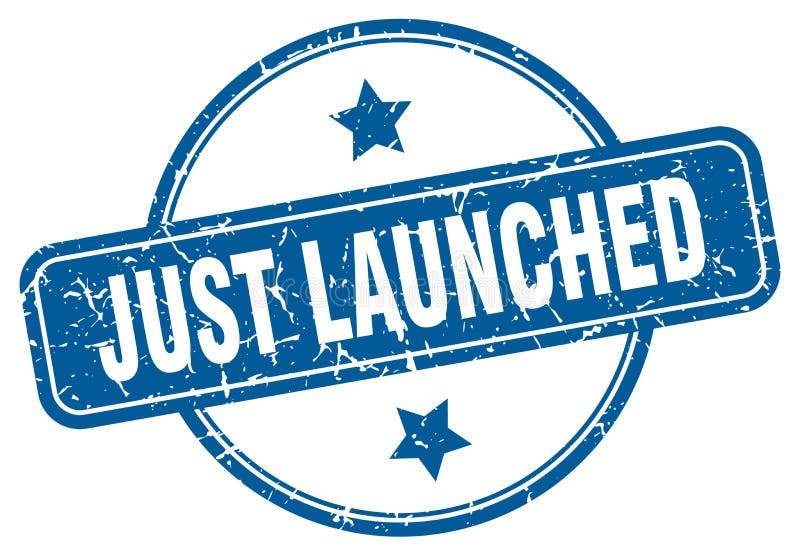 Just launched stock vector. Illustration of price, illustration - 124321987