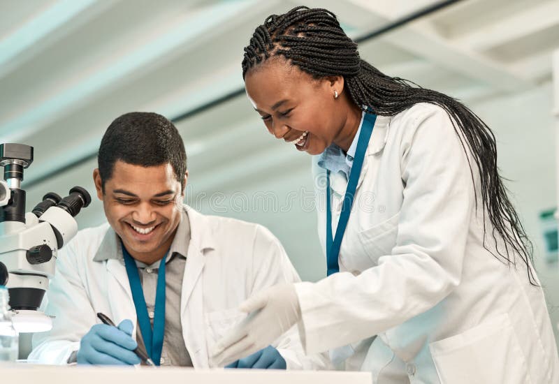 This is Just the Lead we Need. Two Scientists Working Together in a Lab ... This is Just the Lead we Need. Two Scientists Working Together in a Lab ...