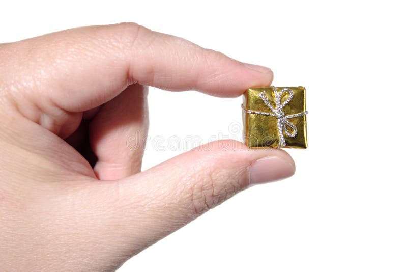 Just a little gift stock photo. Image of present, christmas - 34420884