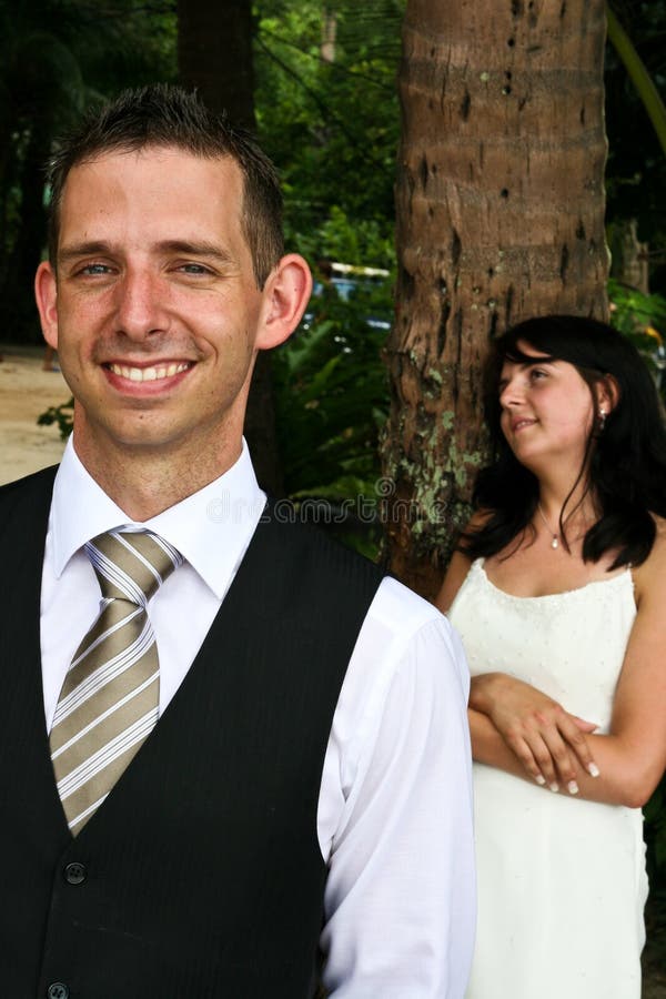 Just Married Couple Picture. Image: 6493656