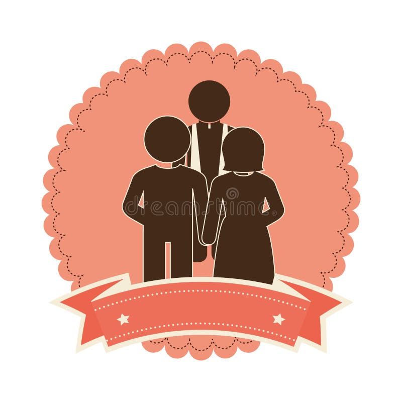 Just married couple card stock illustration. Illustration of elegant ...