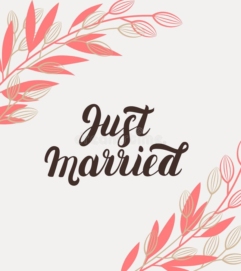 Just Married Note Stock Illustrations – 127 Just Married Note Stock ...
