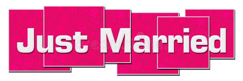 Just Married Text Stock Illustrations – 834 Just Married Text Stock ...