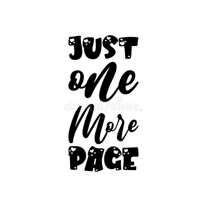 Just One More Chapter Stock Illustrations – 36 Just One More Chapter ...