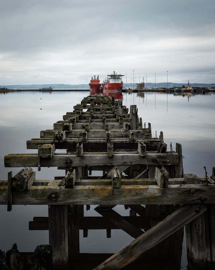 Edinburgh port stock image. Image of mole, port, edinburgh - 185870517